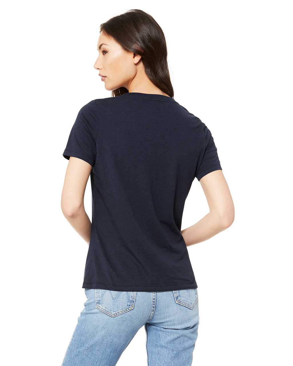 Bella Canvas 6405 Ladies Jersey Short Sleeve Vneck Tshirt