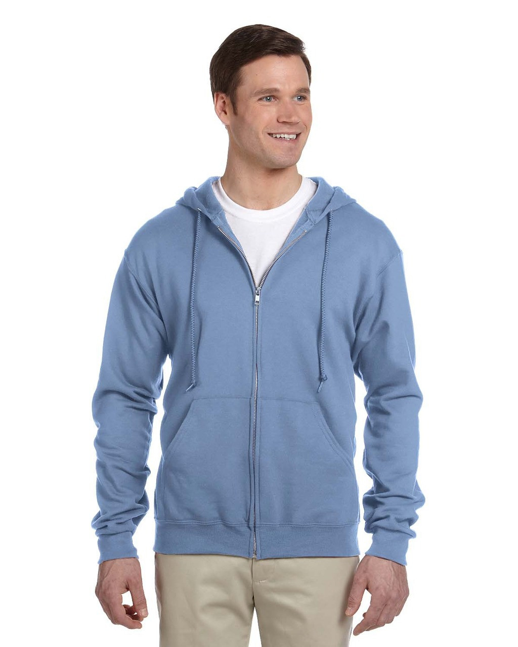 Jerzees 993 Adult 8 oz. NuBlend® Fleece Full-Zip Hood