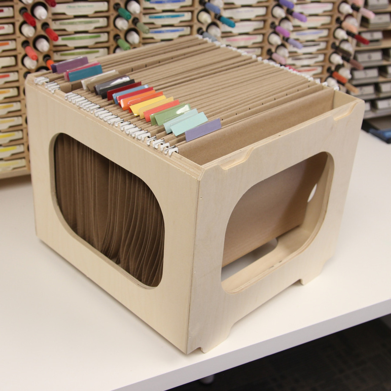Paper Crate | File Folder Crate | Stamp-n-Storage