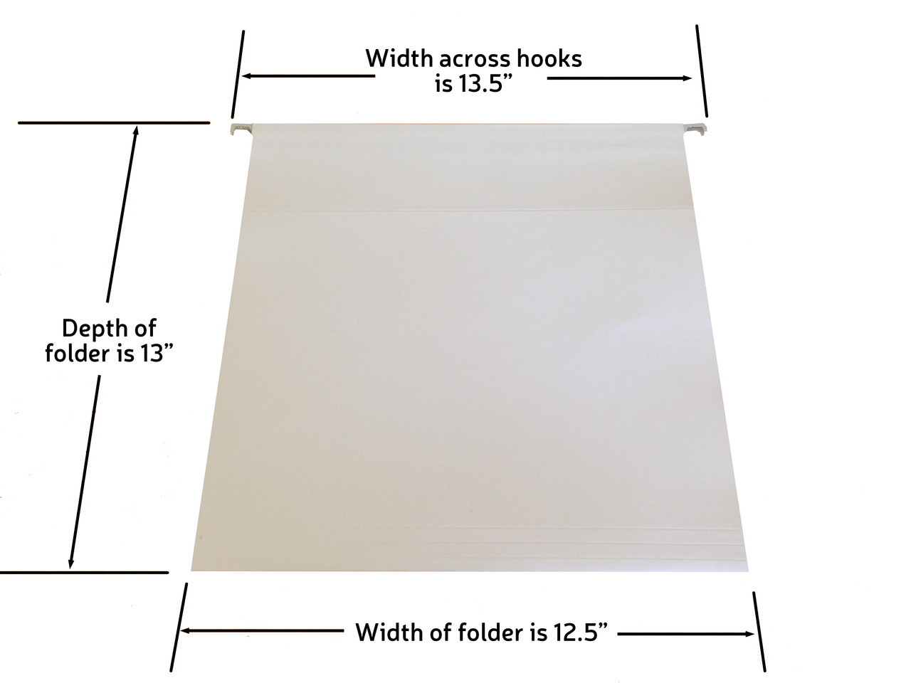 12x12 Hanging File Folders - 25 Count | Stamp-n-Storage