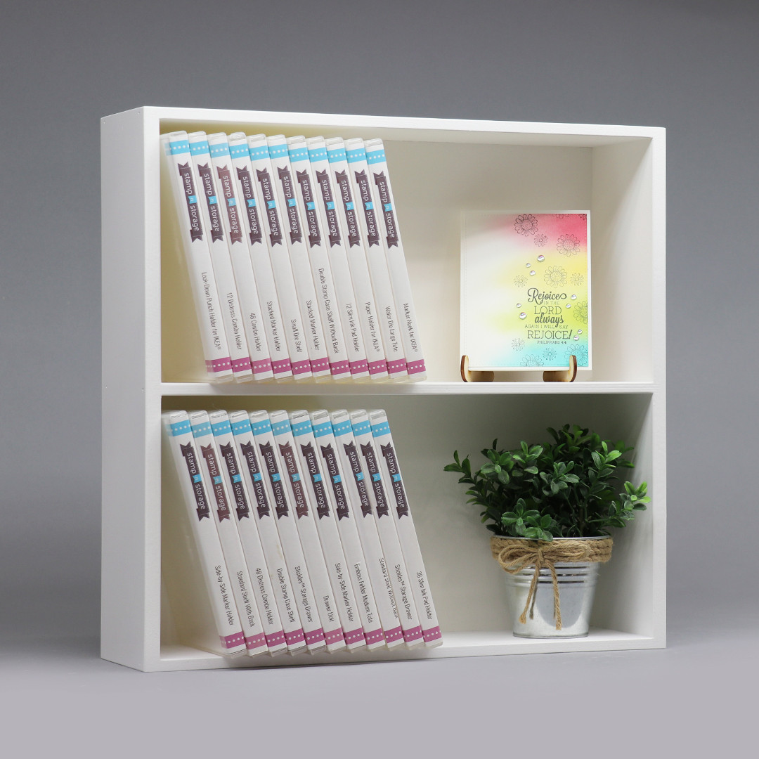 SlimLine Stamp Case Craft Shelving Unit | Stamp-n-Storage