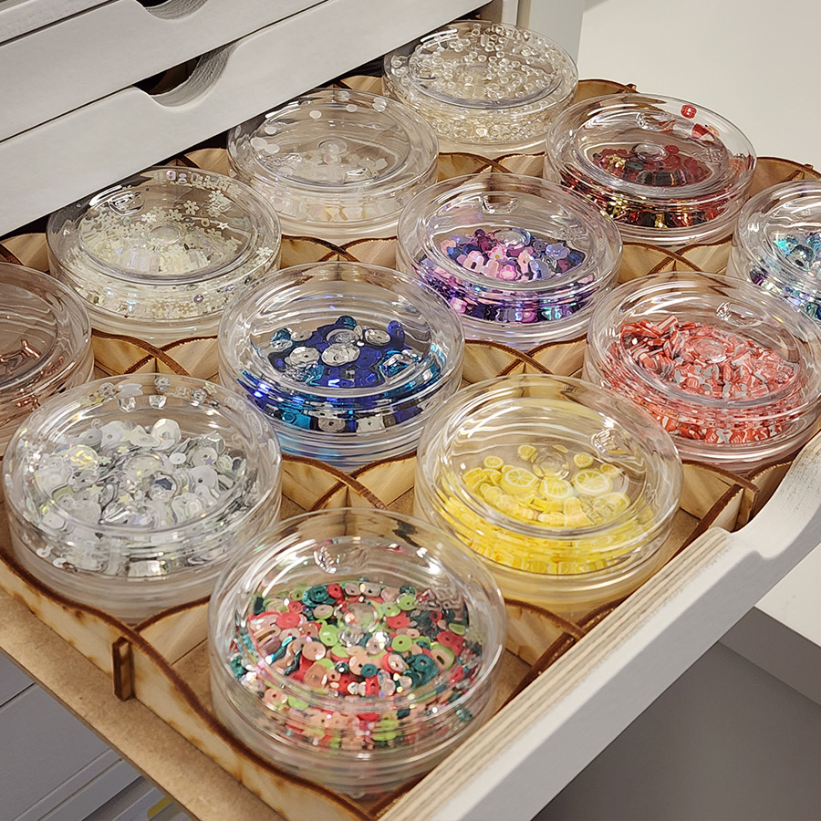 Craft Storage Jars | Small Craft Storage Containers