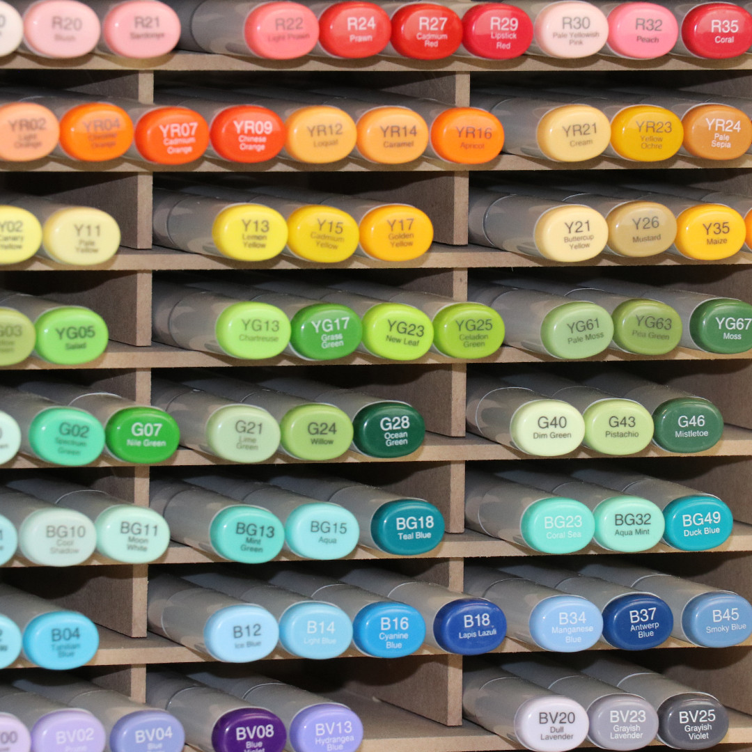 Full-Set Marker Storage Organizer | Art Marker Holder