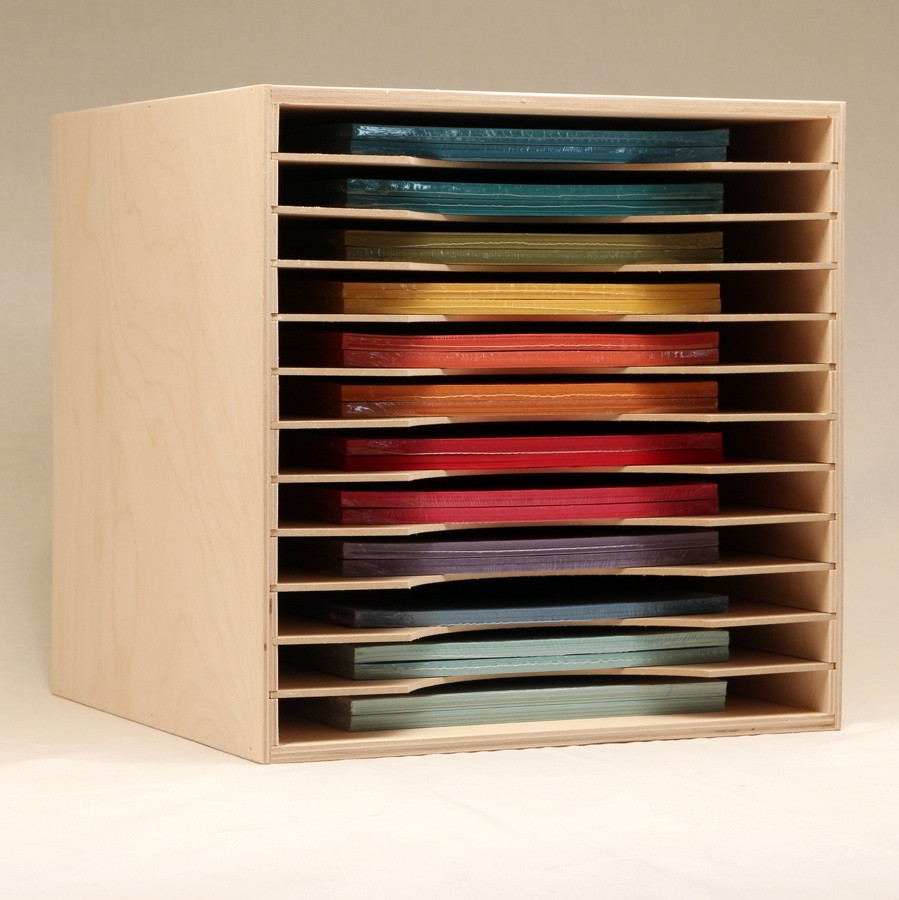 12x12 Craft Paper Holder | Cardstock and Scrapbooking Paper Storage