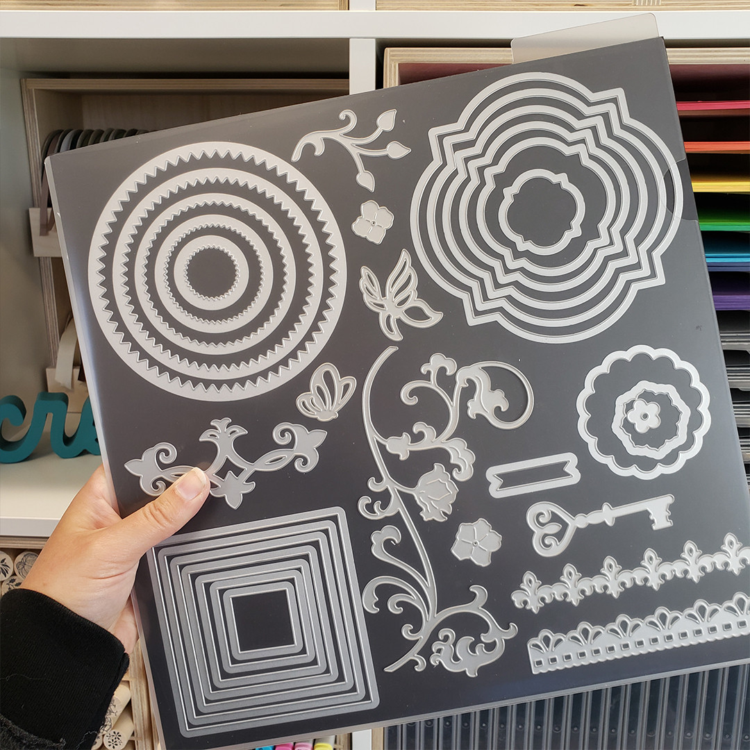 Strong & Sturdy Magnet Cards | Magnetic Die Storage | Stamp-n-Storage