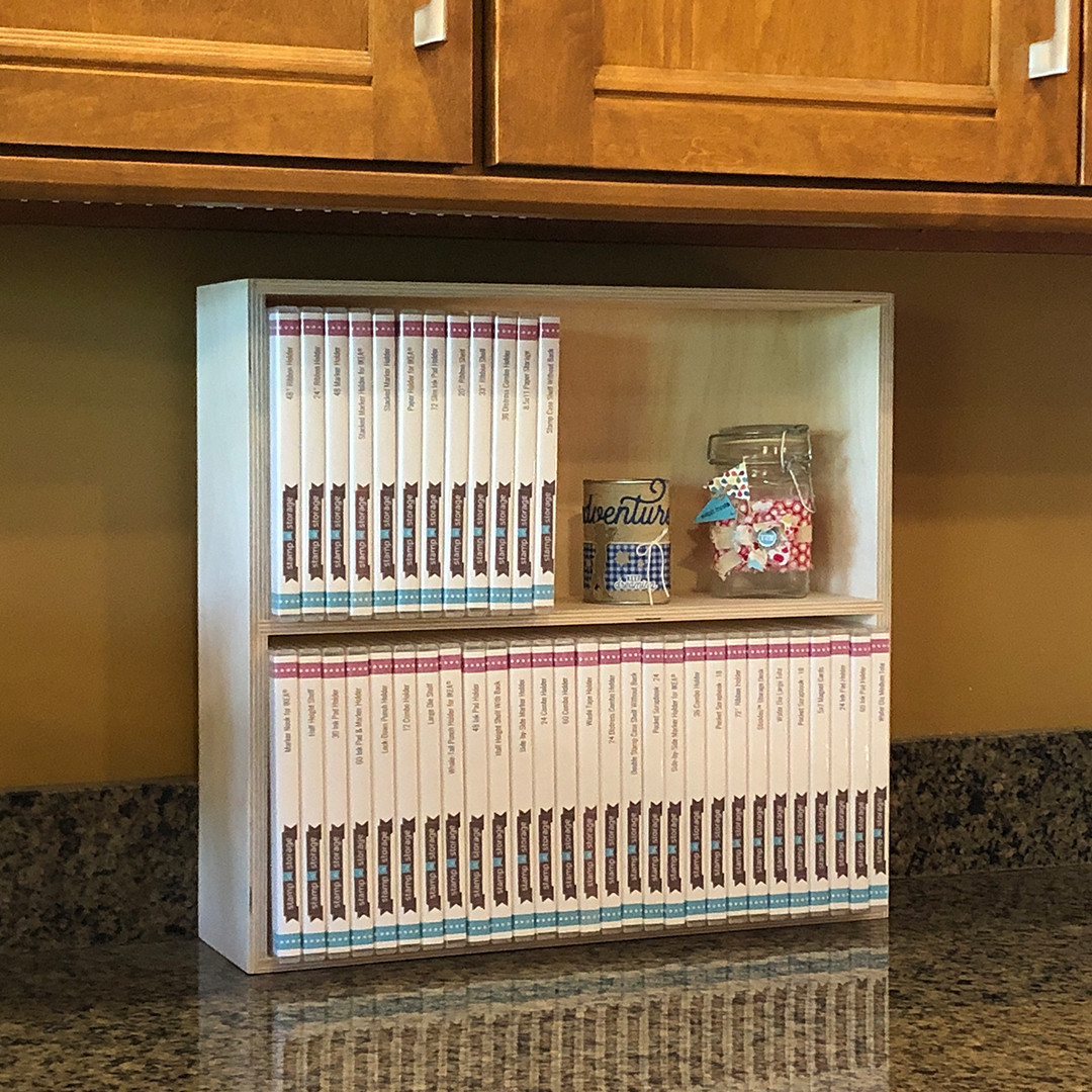 SlimLine Stamp Case Craft Shelving Unit | Stamp-n-Storage