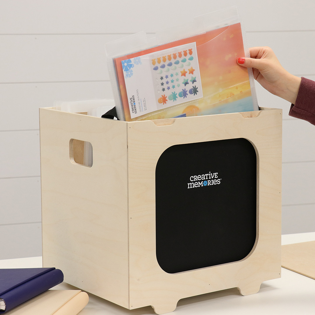 Project Folder Crate for Creative Memories