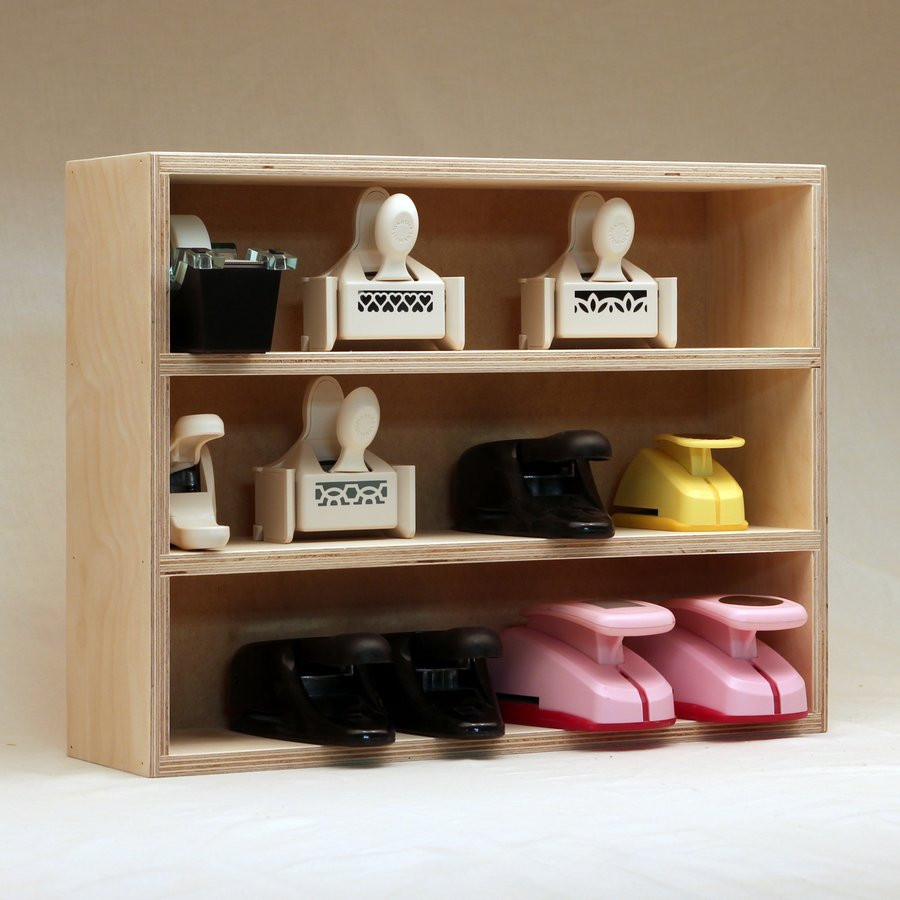 3 Level Storage Shelf | Craft Room Shelf | Stamp-n-Storage