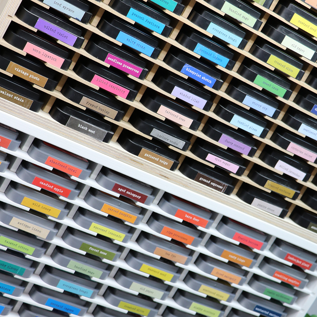 Distress Ink Pad Holder/Storage Rack | Stamp-n-Storage