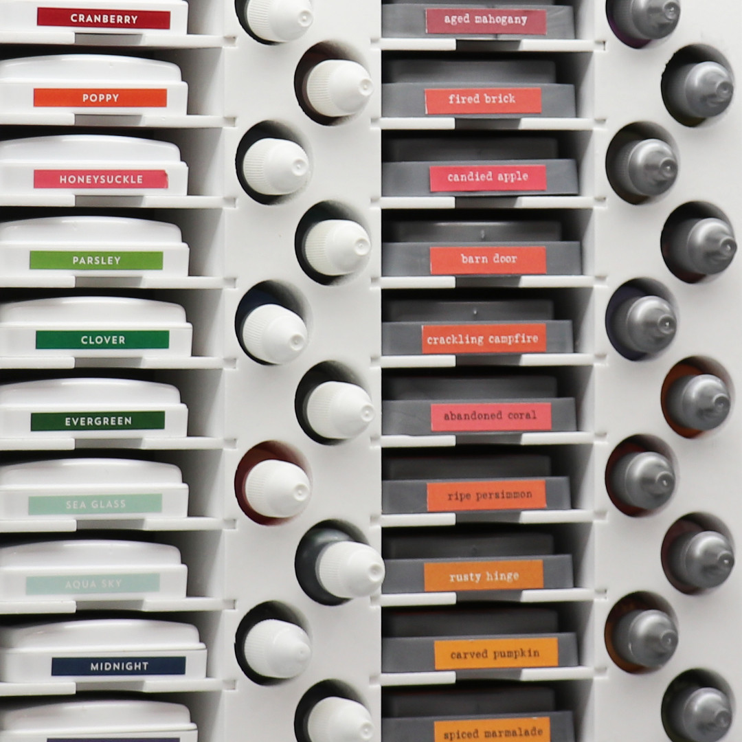 Distress Ink Pad Holder/Storage Rack | Stamp-n-Storage