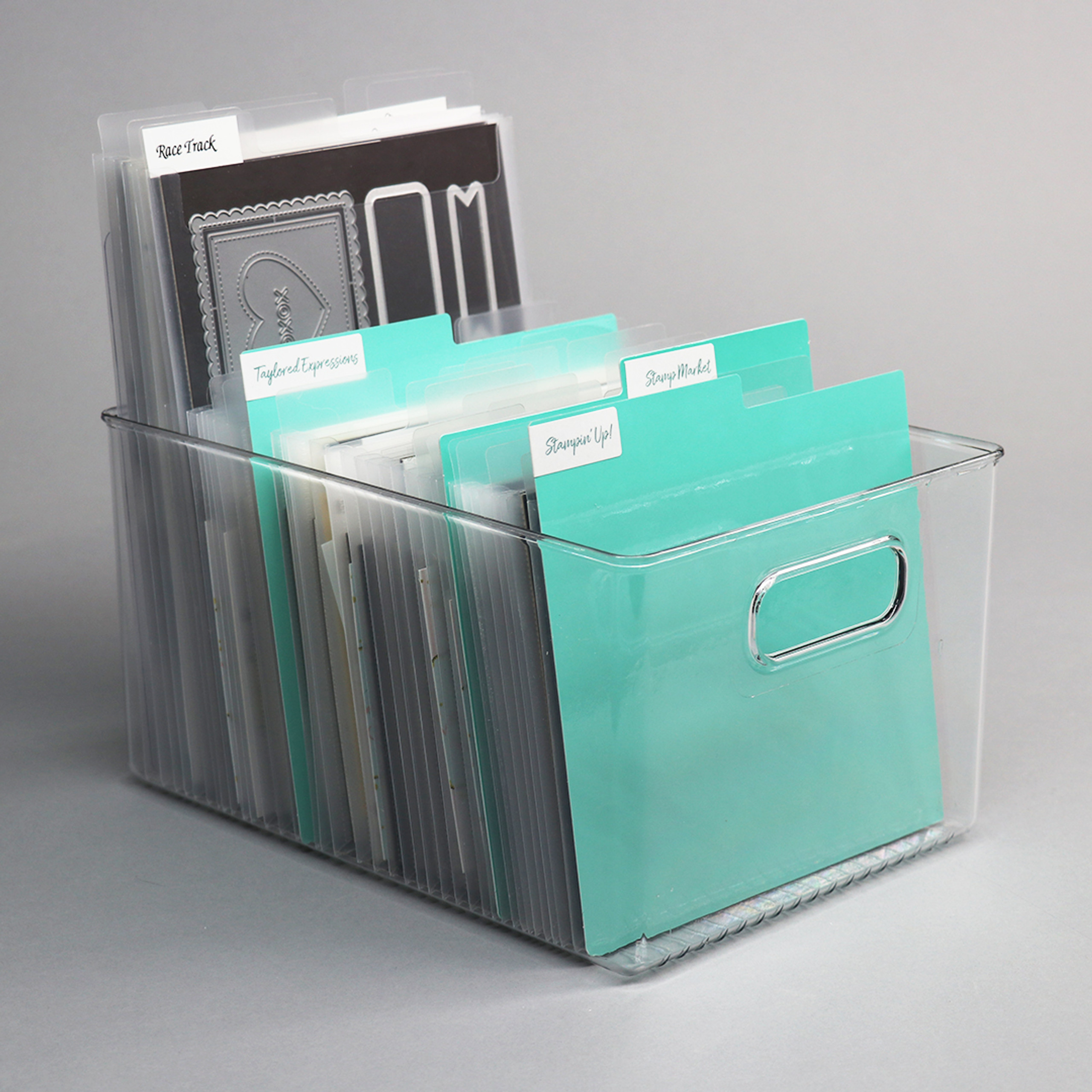 Paper Crate File Folder Crate Stamp N Storage