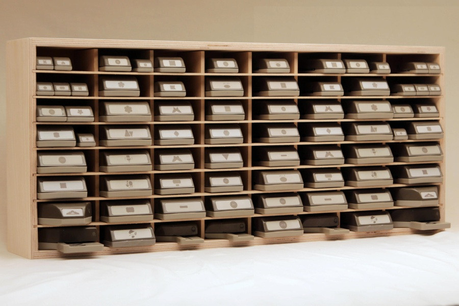 Lock-Down Punch Holder | Paper Punch Storage