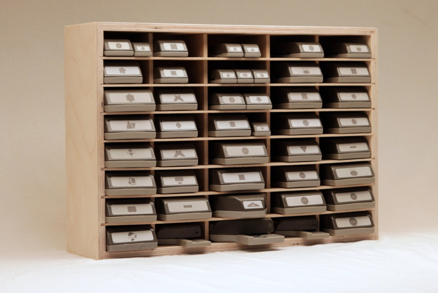 Lock-Down Punch Holder | Paper Punch Storage