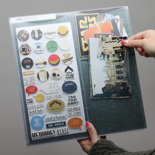 12x12 and 8.5x11 Paper Pockets | Landscape and Portrait