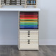 12x12 Desk Paper Rack & Storage Drawers | Stamp-n-Storage