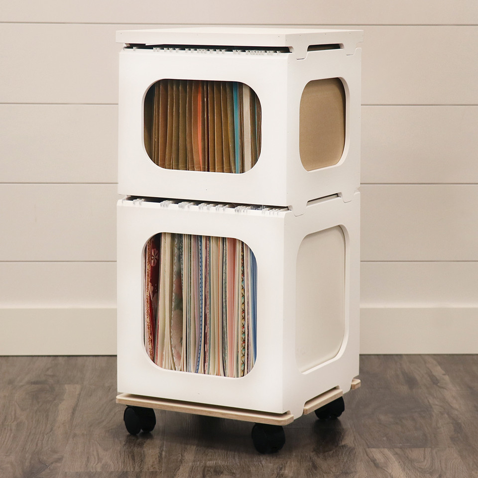 Paper Crate File Folder Crate Stamp N Storage