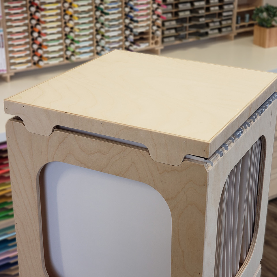 Paper Crate File Folder Crate Stamp N Storage