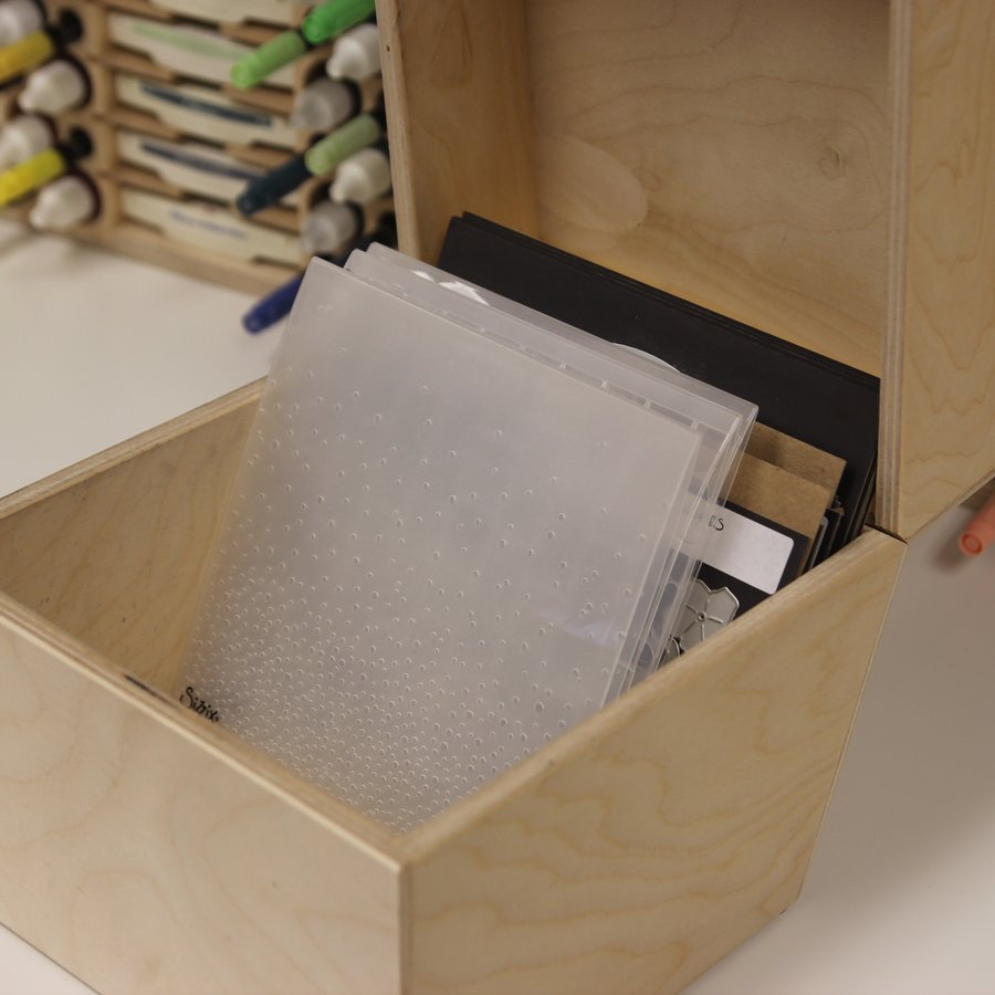 6x6 Embossing Folder Storage - We've Got It! - Stamp-n-Storage