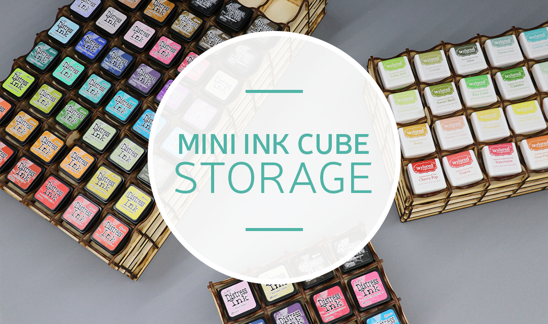 Organization for Mini Ink Cubes - Stamp-n-Storage
