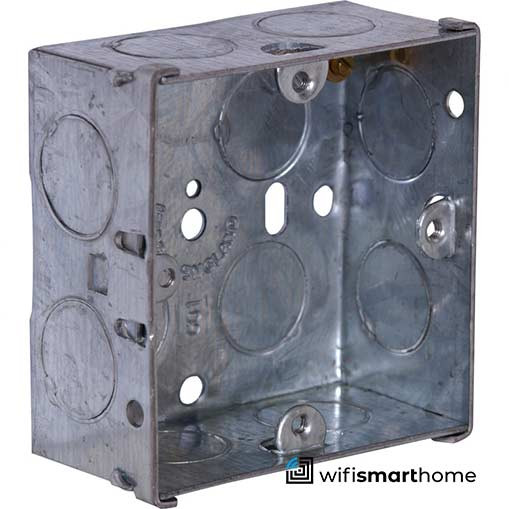 Flush Socket Box 35mm Deep