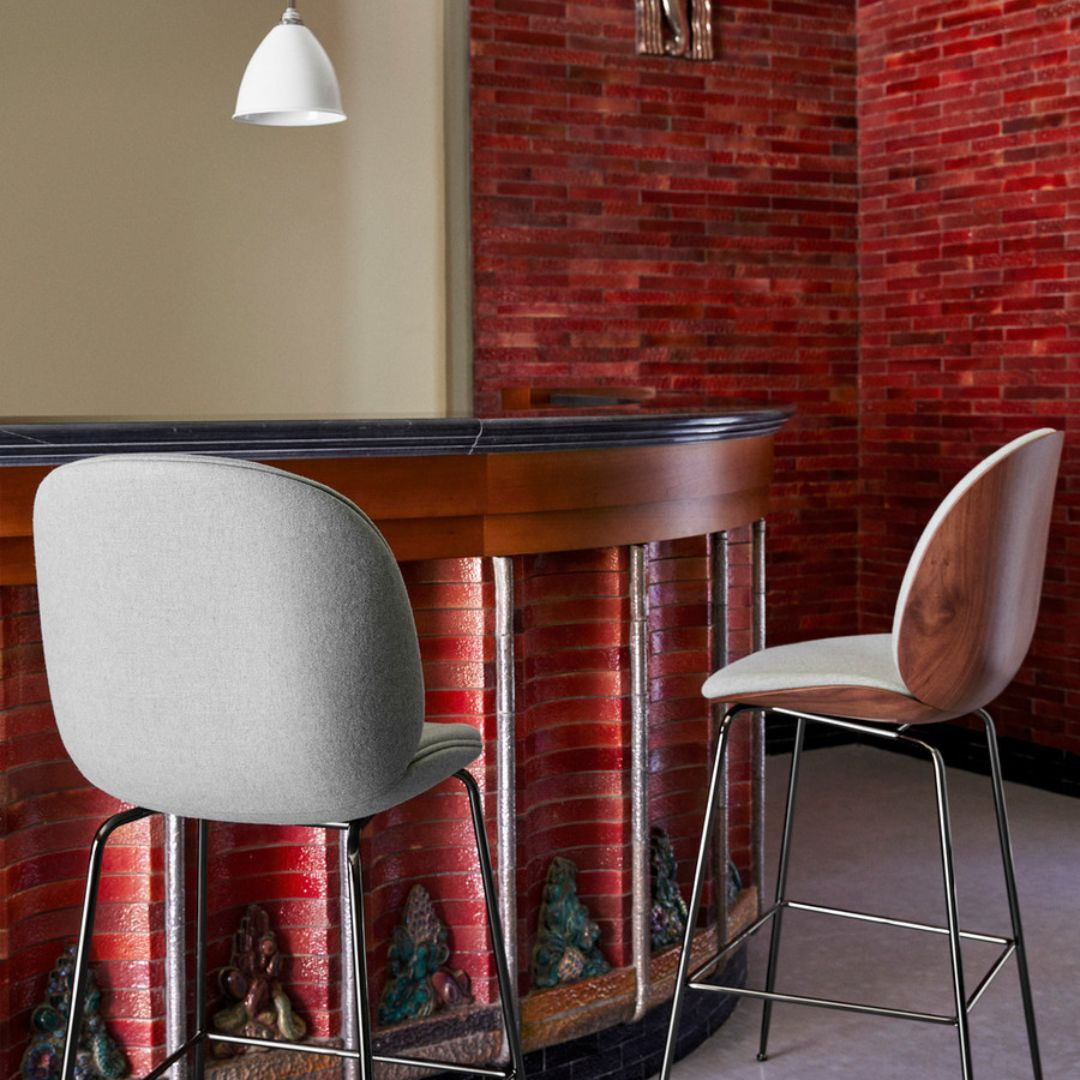 Beetle Bar Chair, 3D Veneer | Gubi