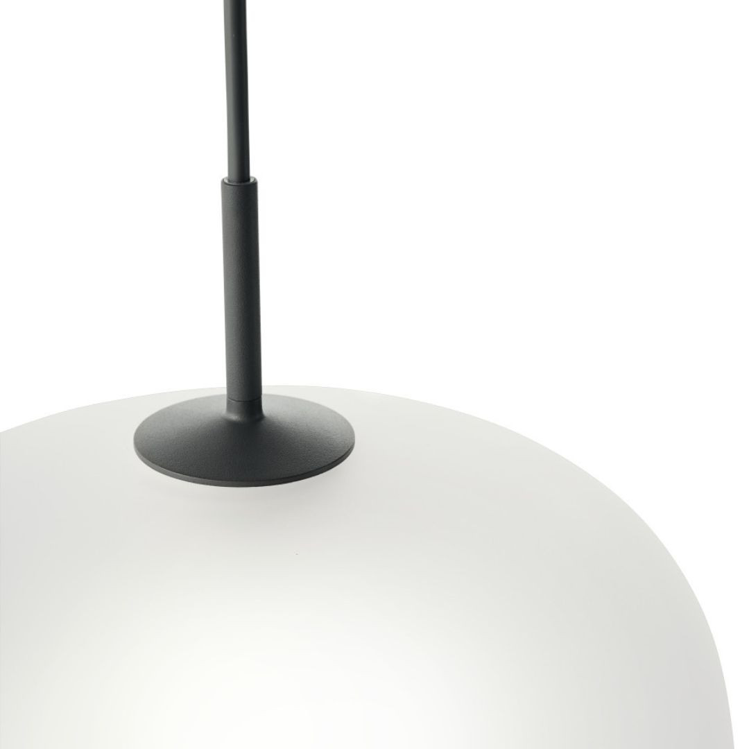 Muuto Rime Pendant (Large) | Frosted Glass Lighting | Luumo Design