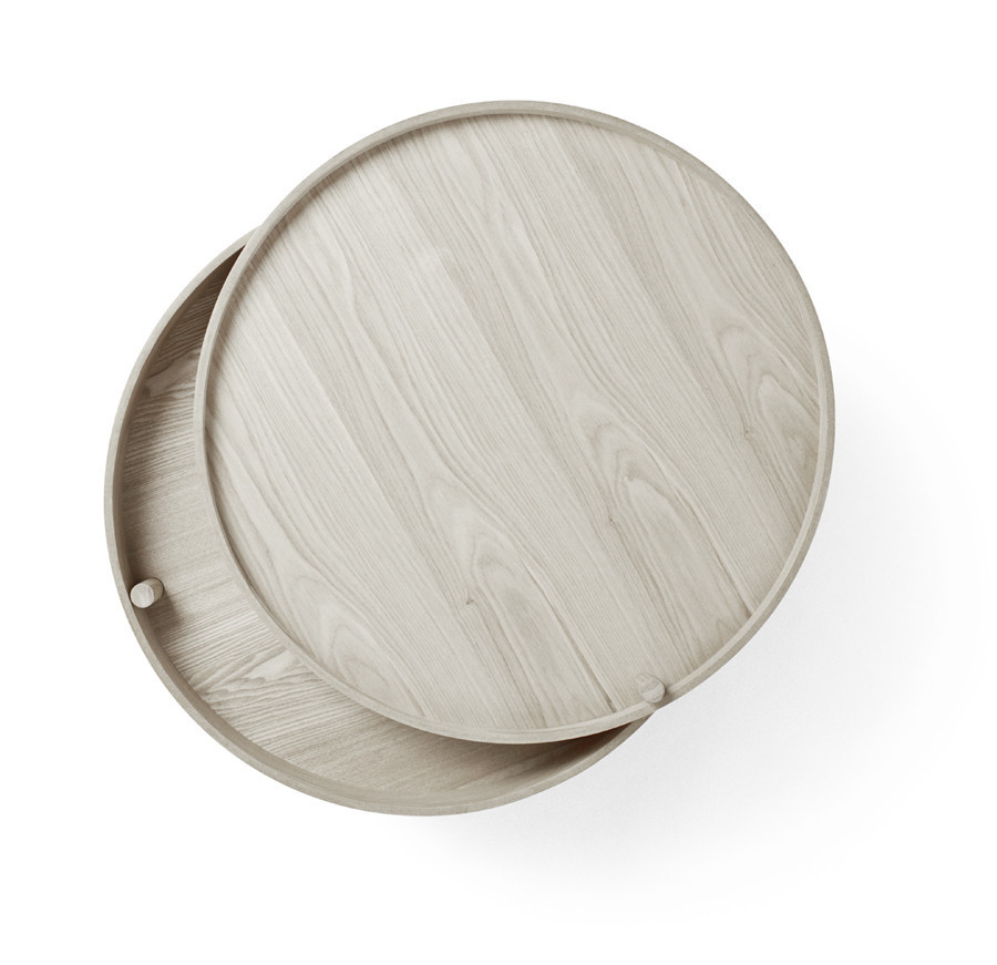 Turning Coffee Table White Oak | Audo Copenhagen