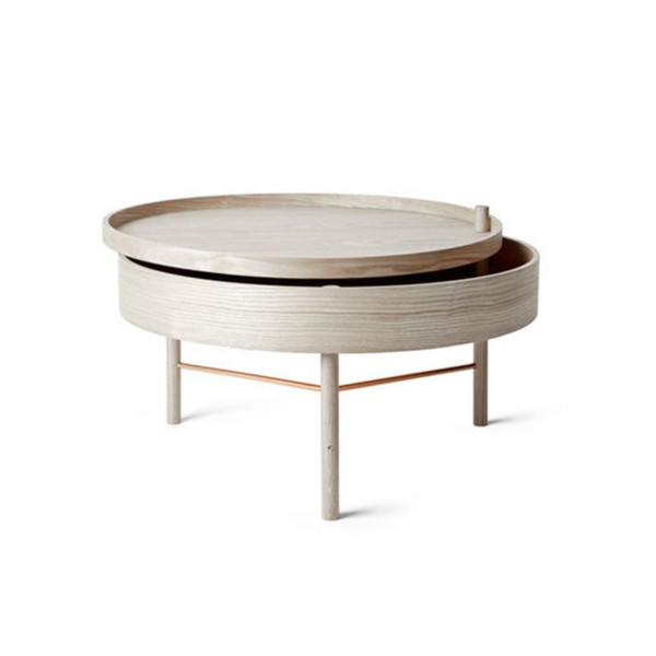 Turning Coffee Table White Oak | Audo Copenhagen