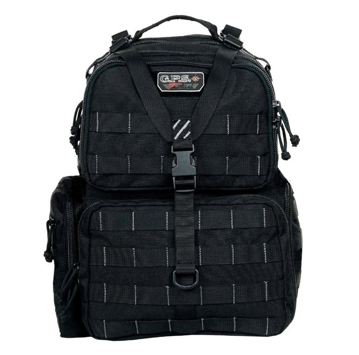 GPS TACTICAL RANGE BACKPACK - BLACK - Freedom Outdoors