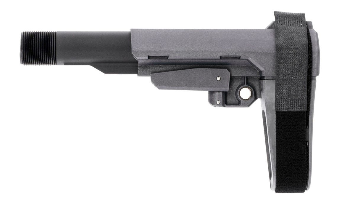 SB TACTICAL SBA3 PISTOL BRACE - GRAY - Freedom Outdoors
