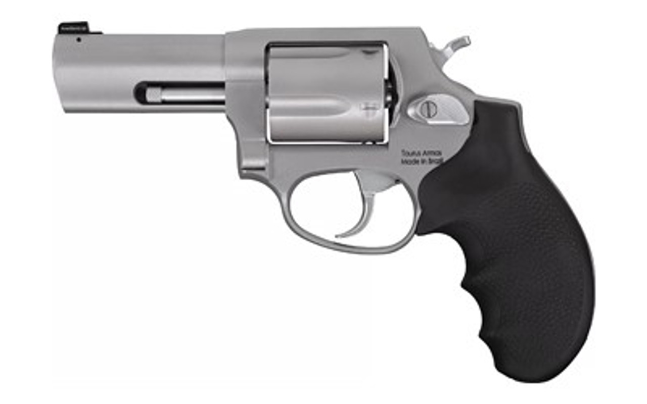 TAURUS-605 DEFENDER, .357 MAG, SS 3" BARREL, FRNT NIGHT SIGHT, HOGUE ...