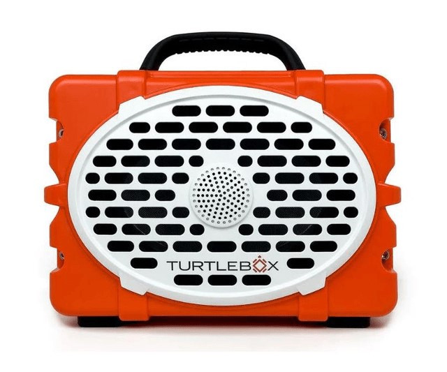 TURTLEBOX GEN 2 BLUETOOTH SPEAKER ORANGE/WHITE - Freedom Outdoors