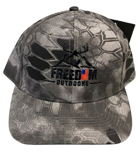 OC FOD KRYPTEK WHITE STITCH SNAPBACK HAT - Freedom Outdoors