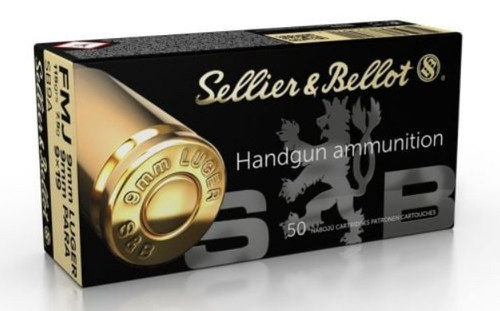 S&B 9MM LUGER/9MM PARA/9X19 115GR FMJ - Freedom Outdoors
