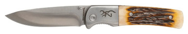 BROWNING BUCKMARK HUNTER BONE FOLDING KNIFE - Freedom Outdoors
