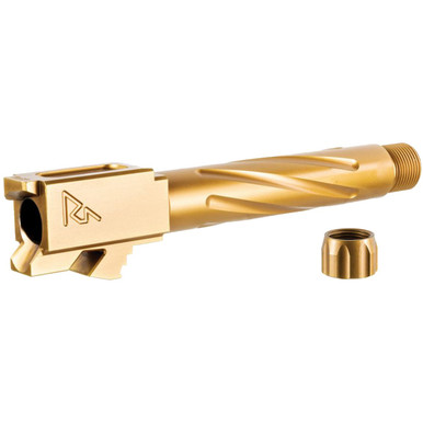 RIVAL ARMS THREADED BARREL V1 FITS GLOCK 48 GOLD - Freedom Outdoors