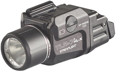 STREAMLIGHT TLR-7 HL-X USB BLACK GUN LIGHT 500/1000 LUMENS - Freedom ...