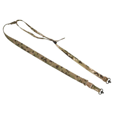TAC SHIELD 2-POINT QD SLING MULTICAM 1.25" NON PADDED - Freedom Outdoors