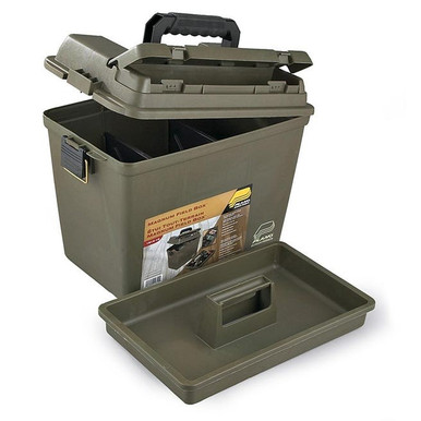 PLANO FIELD BOX W/ TRAY OD GREEN - Freedom Outdoors