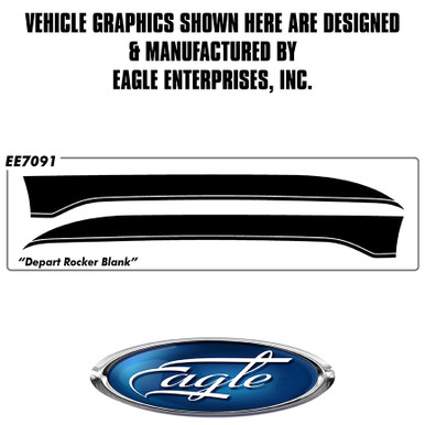 Ford Escape Depart Rocker - Blank" - Rocker - 20 & up
