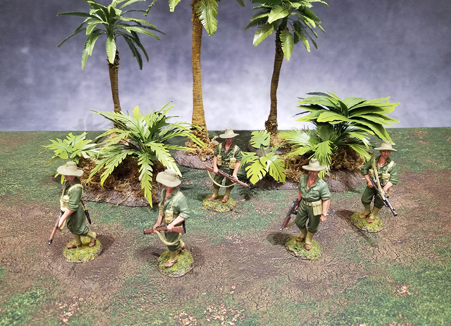 MAT004 Jungle with Track Scenic Mat (1'x 3')