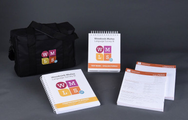 Woodcock-Muñoz Language Survey III (WMLS III) Physical Materials - Riverside Insights