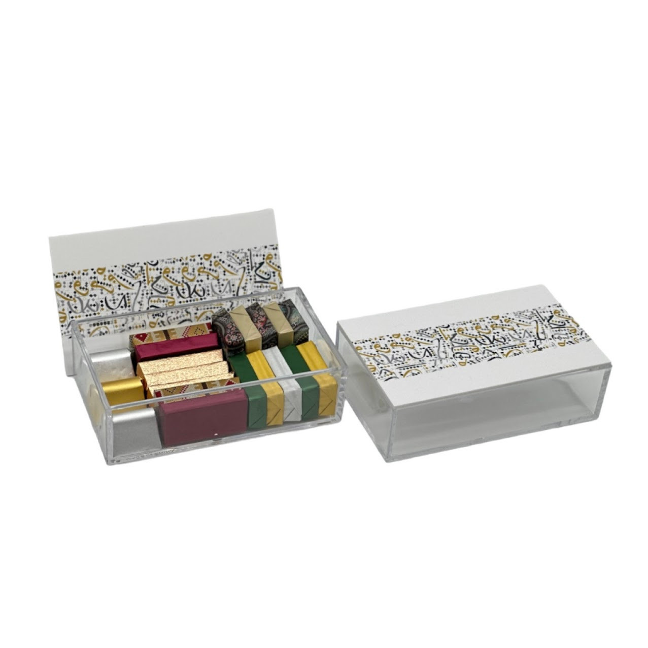 Ramadan Premium Gift Box -Rectangular Calligraphy design - Lunaria Sweets