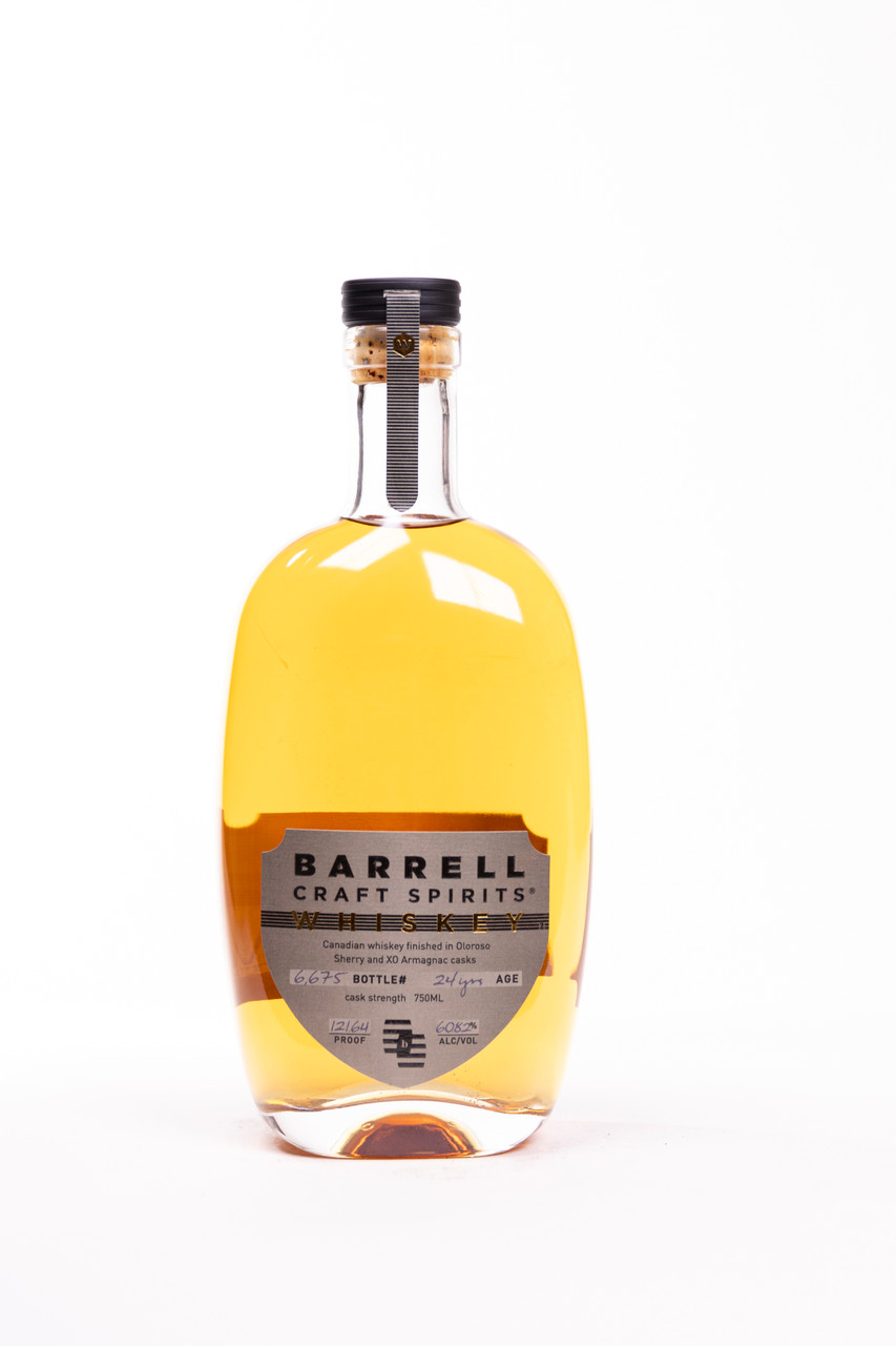 Barrel Craft Spirits 24 Year Old Cask Strength Canadian Whiskey 750 ML