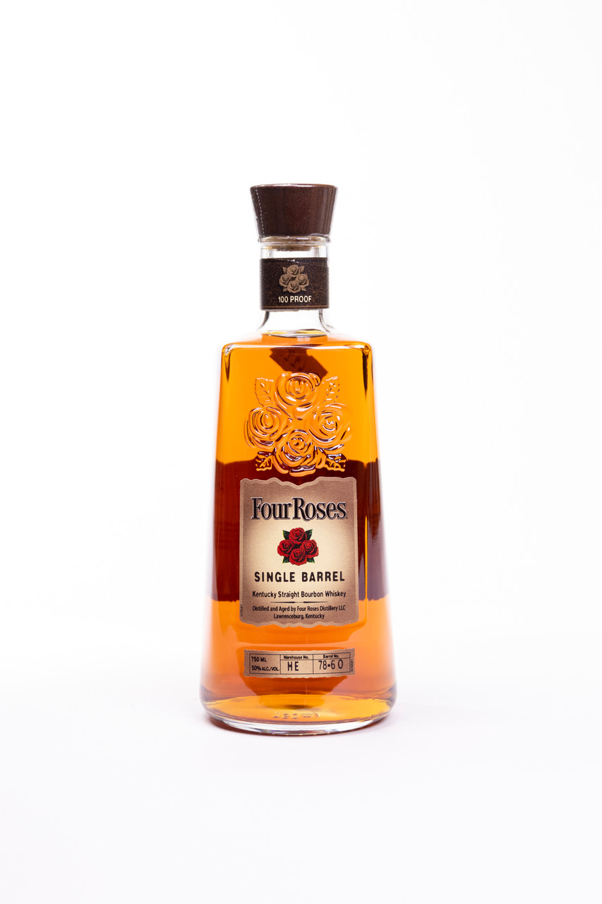 Four Roses Single Barrel Kentucky Straight Bourbon American Whiskey 750 ML