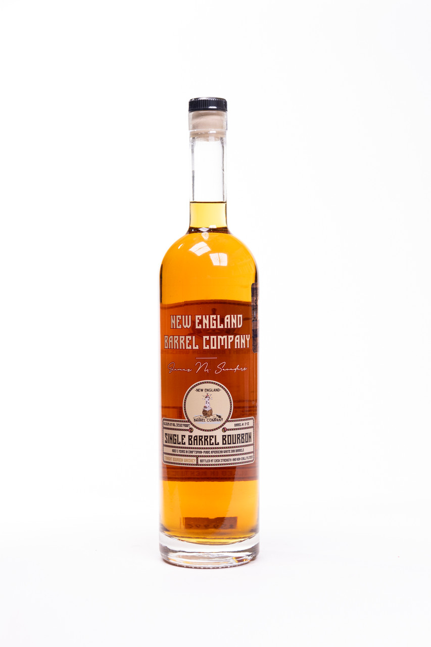 New England Barrel Company Single Barrel Bourbon Whiskey 750 ML