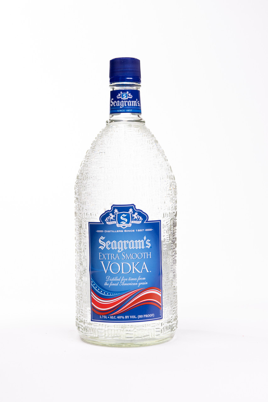 Seagram's Extra Smooth Vodka Distillers Since 1857