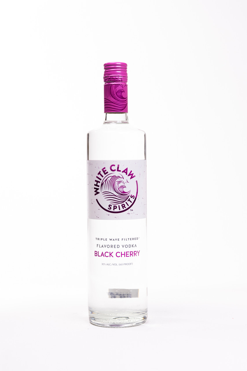 White Claw Spirits Triple Wave Filtered Flavored Vodka Black Cherry