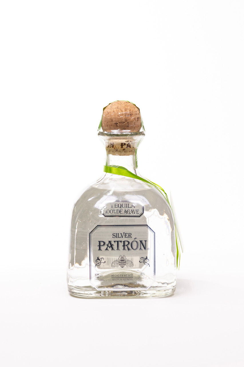 Patron Silver Tequila 100% de Agave Made in Mexico