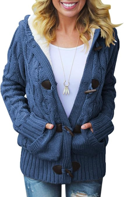 Women's Knitted Winter Jacket